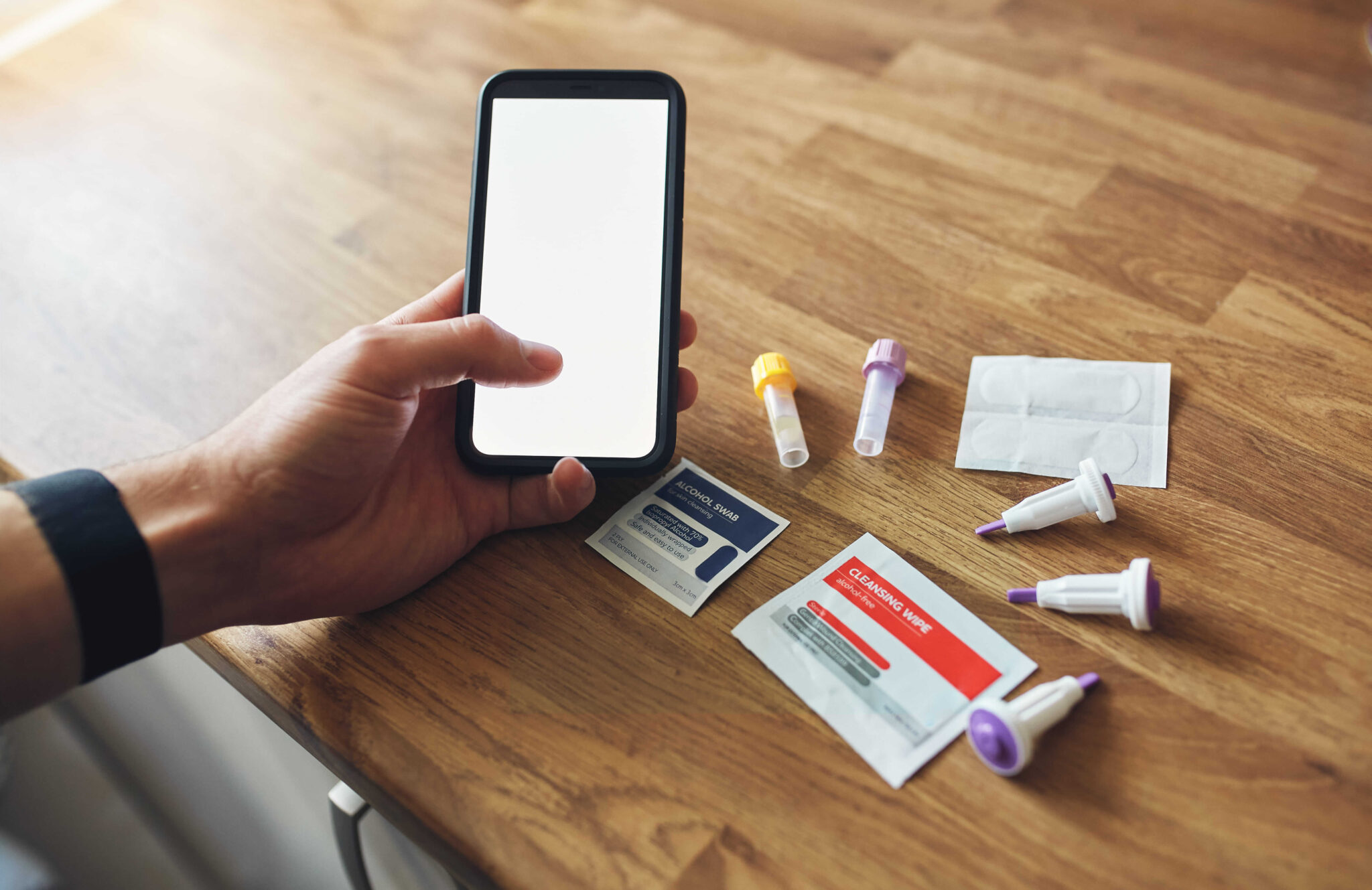 How to Do a Finger-Prick Blood Test at Home Safely